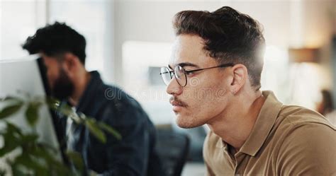 Computer System Maintenance And Web Development With Man In Creative