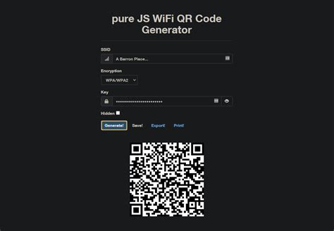 how to make a qr code to access or share your wifi password