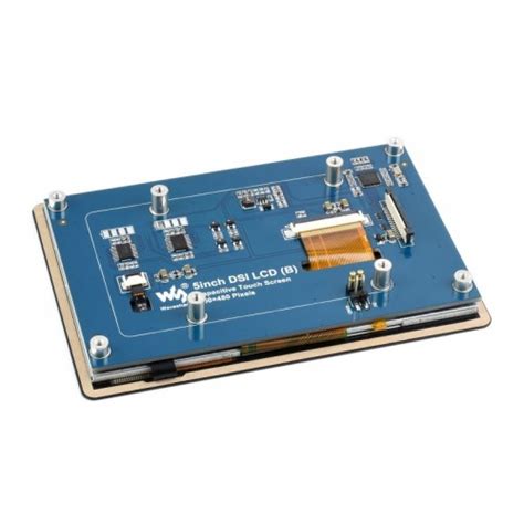 Waveshare 5inch DSI LCD B Capacitive Touch IPS Display For Raspberry