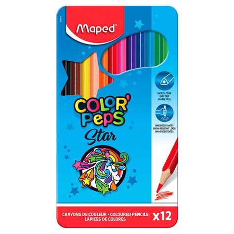 Lapices De Colores Maped Colorpeps 12u Office Depot El Salvador