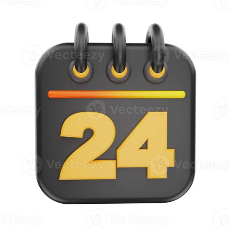 3d Rendering Calender Icon Object 41645975 Png