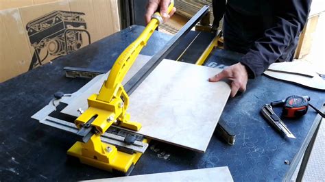 Ръчна машина за рязане на фаянс гранитогрес Tile Cutter For