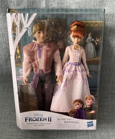Hasbro Disney Frozen Ii Anna And Kristoff Dolls Bnib £3500