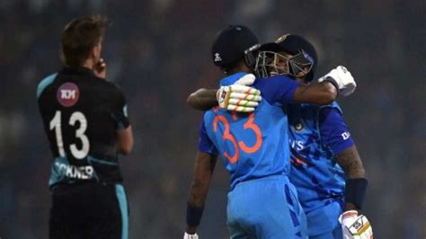 India Clinch Six Wicket Win Over New Zealand To Level Series Sports News