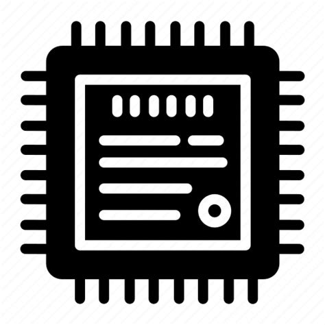 Chip Ram Cpu Processor Technology Icon Download On Iconfinder