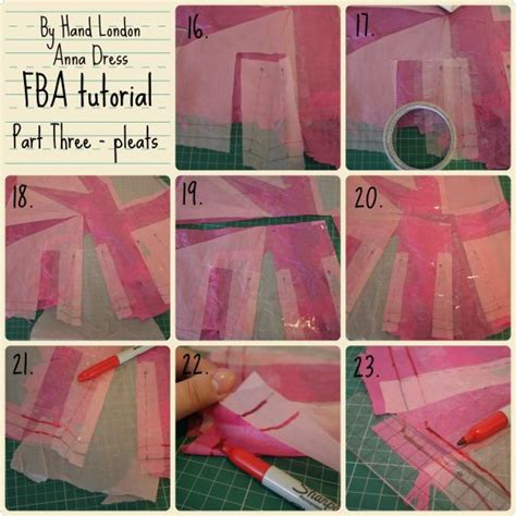 Anna Dress Fba How To Use Your High Bust For A Great Fit By Hand London Anna Dress Full