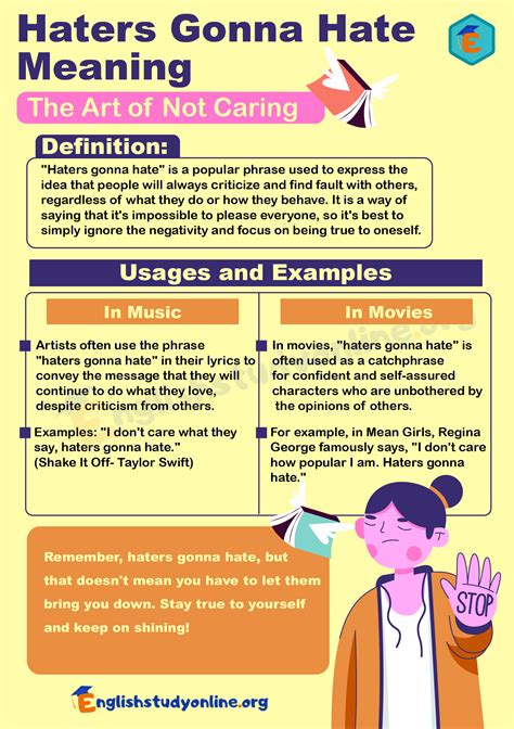 Haters Gonna Hate Meaning What Does It Mean English Study Online