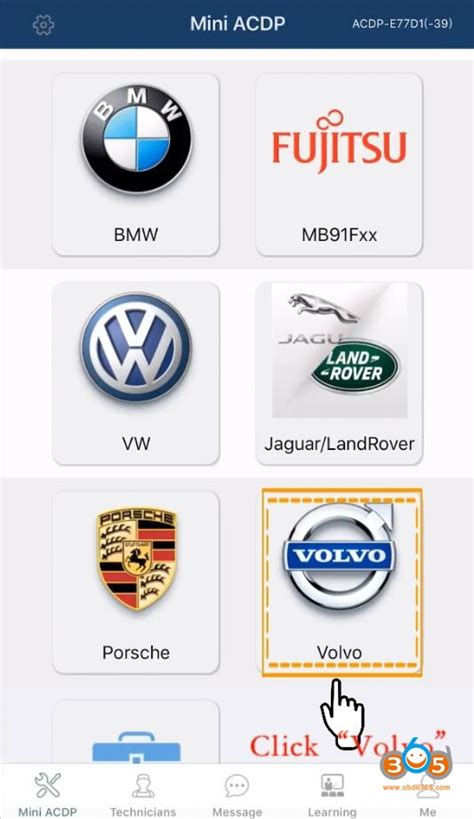 Yanhua Mini ACDP Volvo To IMMO Programming Module