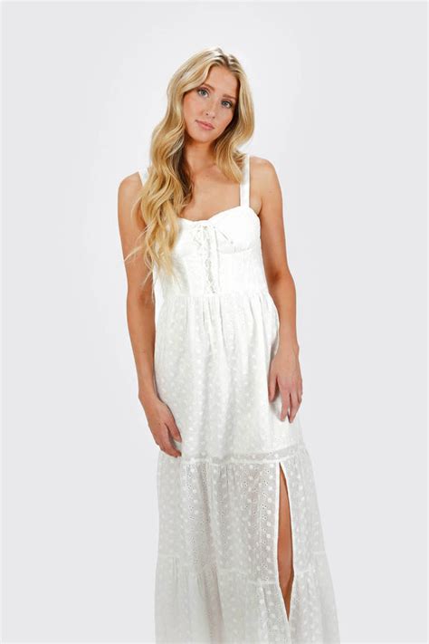 White Beach Dresses For Women Tobi