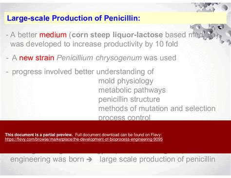 Ppt The Development Of Bioprocess Engineering 37 Slide Ppt Powerpoint