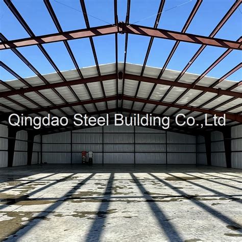 Prefabricated Steel Factory Warehouse Steel Structure Workshop Hangar
