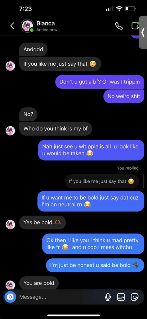 Guys I Got My Crushes Insta And She Took Pics In My Phone So I Tried To Rizz Her Up W Rizz R