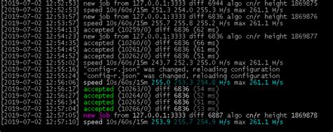 Not Colored Output Issue Xmrig Xmrig Nvidia GitHub