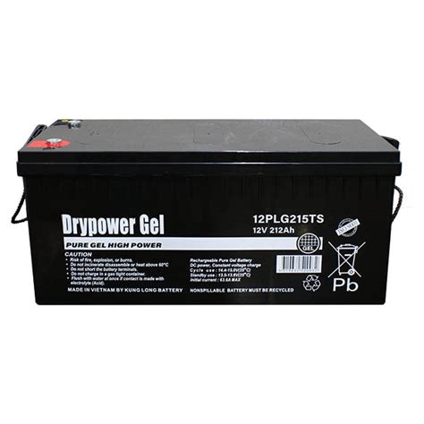 Drypower 12v 212ah Pure Gel Type Sealed Lead Acid Deep Cycle Battery 1