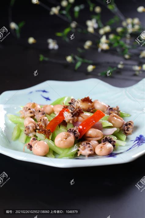 XO酱墨鱼仔 中国菜系 食品餐饮 摄影素材 汇图网www huitu