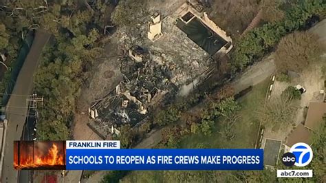 Multiple Malibu Schools To Reopen Monday As Fire Crews Continue To