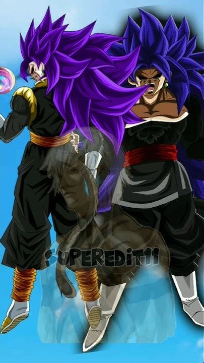 Af Vogita Ssj20k Vs Af Black Goku Ssj 20k Dbz Anime Viral Short