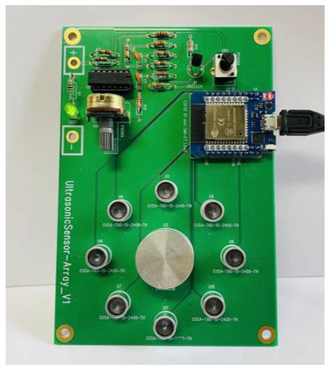 Hand Gesture Recognition Using Ultrasonic Array With Machine Learning