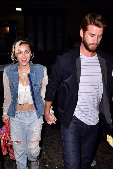 These Throwback Photos From When Miley Cyrus And Liam Hemsworth First