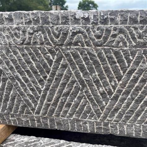 Engraved Granite Rectangular Trough Round Wood Of Mayfield