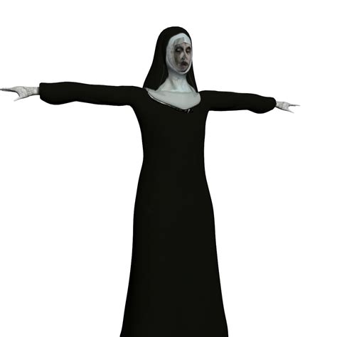 The Nun 3d Model 29 Max Obj Fbx Free3d