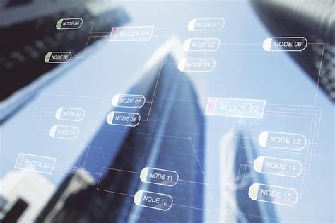 Premium Photo Abstract Virtual Coding Concept On Office Buildings Background Multiexposure