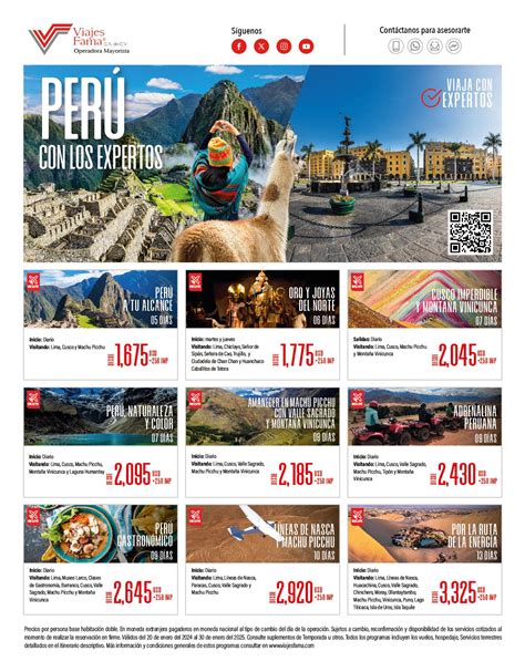 Viajes Fama Catálogo Centro Y SudamÉrica By Viajesfamavf Issuu