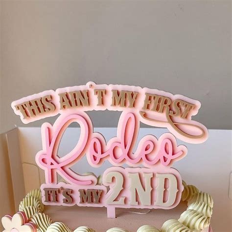 Pin by Jaley R ᥫ on Cakes Party Ideas in Cowgirl birthday party Rodeo birthday