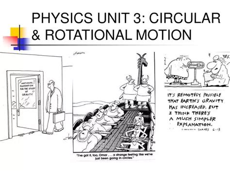 PPT PHYSICS UNIT CIRCULAR ROTATIONAL MOTION PowerPoint Presentation ID