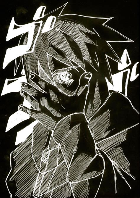 Quick Sasuke Sketch👀 R Naruto