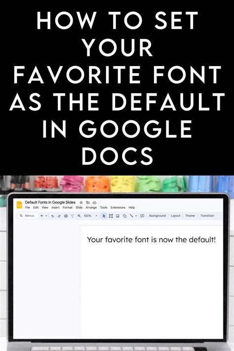 How to set a default font in google docs in 3 simple steps – Artofit