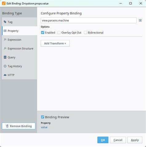 Dropdown Value Update Error Parameterized Perspective Popup