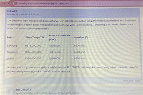Elearning Utacid Mod Forum Viewphp Hid Studyx