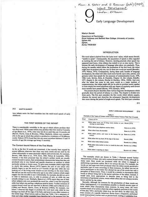 Earlylanguagedevelopment Pdf