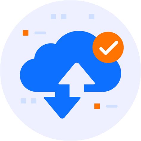 Cloud Data Marketing Modern Icon Illustration 39631038 Png