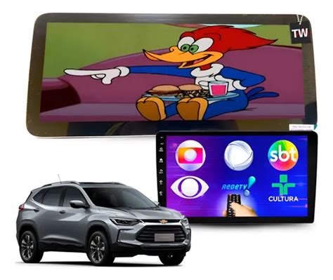 Kit Multimídia Android Tracker Carplay Sem Fio C Tv Digital