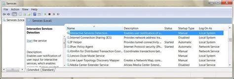 How To Troubleshoot Interactive Services Detection In Windows Interactive Detection Windows