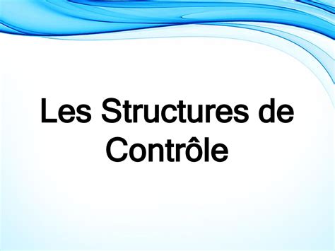 Solution Cours Programmation 1 Chap 3 Et Chap4 [ Les Structures De Contrôles Et Les Tableaux