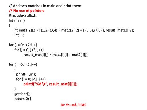 C Language Lecture 20 Ppt