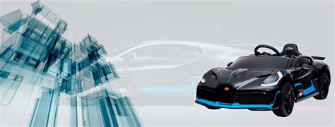 Детский электромобиль Bugatti Divo 12V - BLACK - HL338 - купить в Санкт ...