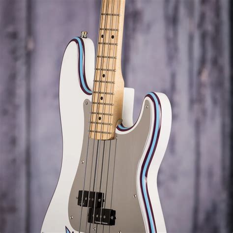2015 Archived Fender Steve Harris Signature Precision Bass Gloss White