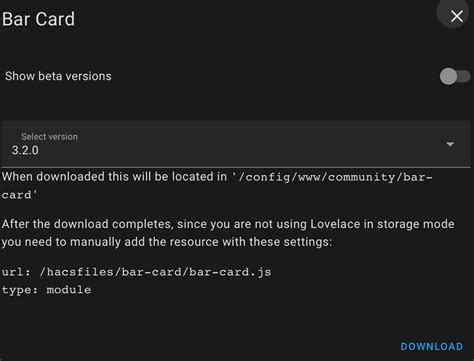 Hacs Yaml Mode Frontend Cards And Resources Reload Without
