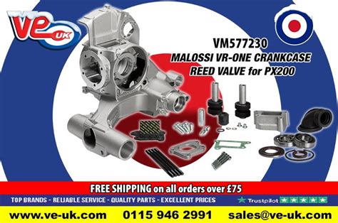 MALOSSI VR ONE REED VALVE CRANKCASE VE UK