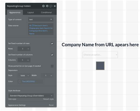 Pass A Element To A Dropdown On Another Page Need Help Bubble Forum