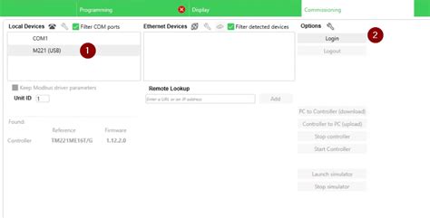 Schneider Upload The Project From Your M Cpu