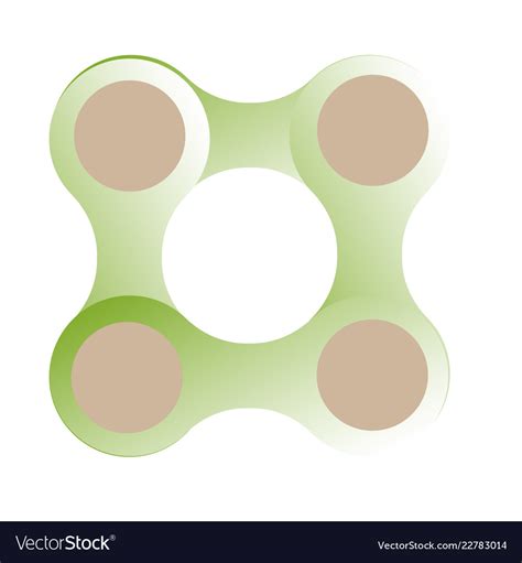 Colorful Infographic Process Chart And Arrows Vector Image