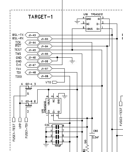 Msp Gang Issue Getting Programmer To Work In Sbw Connection Mode In