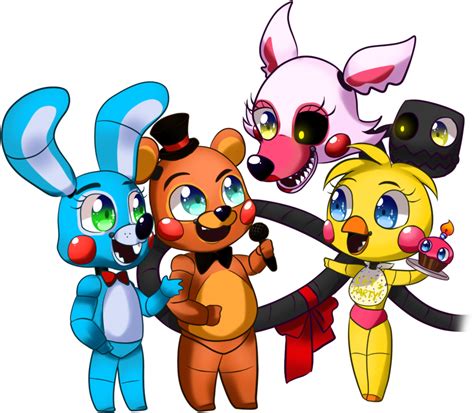 Картинки аниматроников из Fnaf