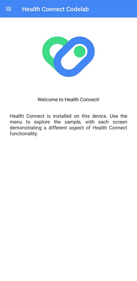 Your First Health Connect Integrated App Android Developers