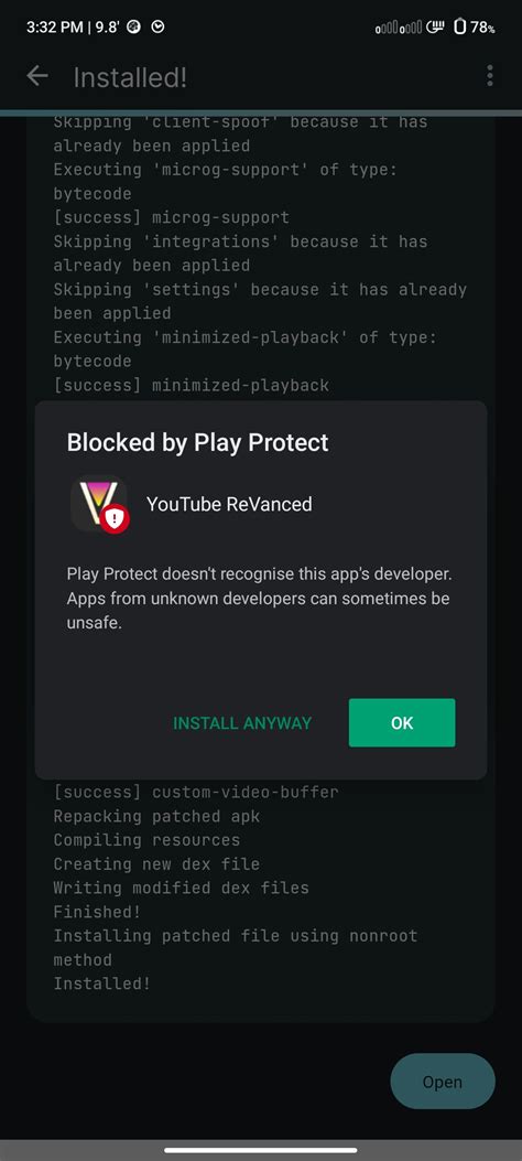 Not Working Or Responding Issue Reisxd Revanced Builder Github